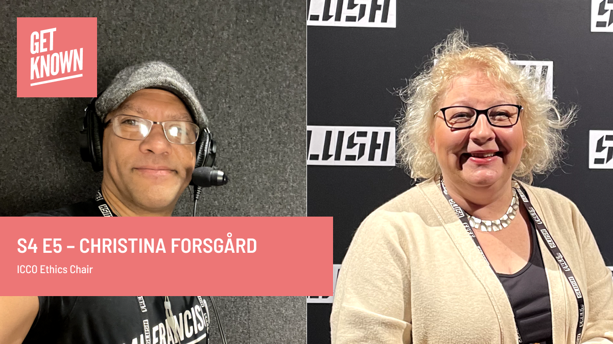 Get Known Podcast S4 E4: Christina Forsgård – ICCO Ethics Chair - San ...